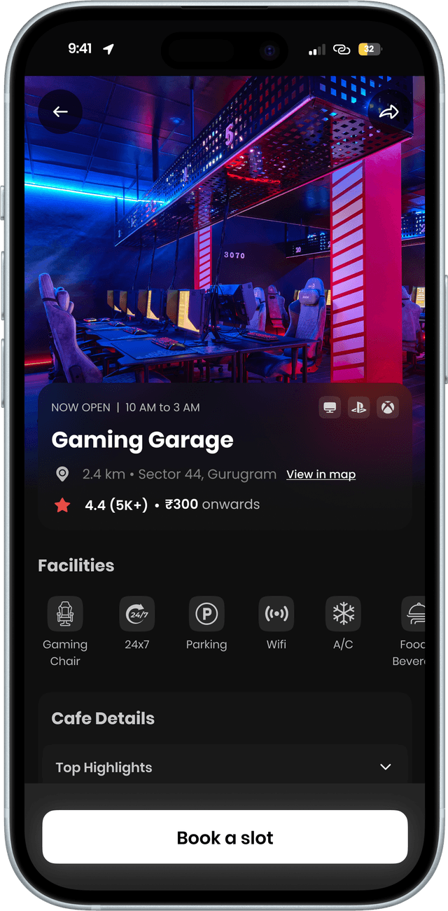 GoPlaya - India's Only Gaming Cafe Booking Platform