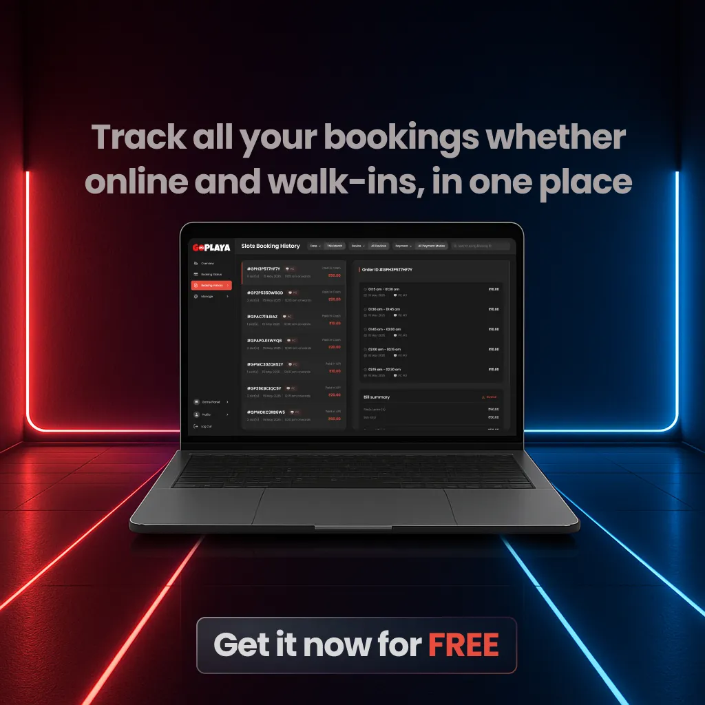 GoPlaya - India's Only Gaming Cafe Booking Platform